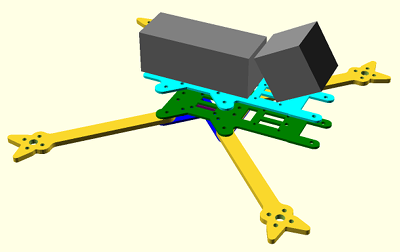 My Open-Source FPV Freestyle Miniquad Frame: The Falcon - Patshead.com Blog